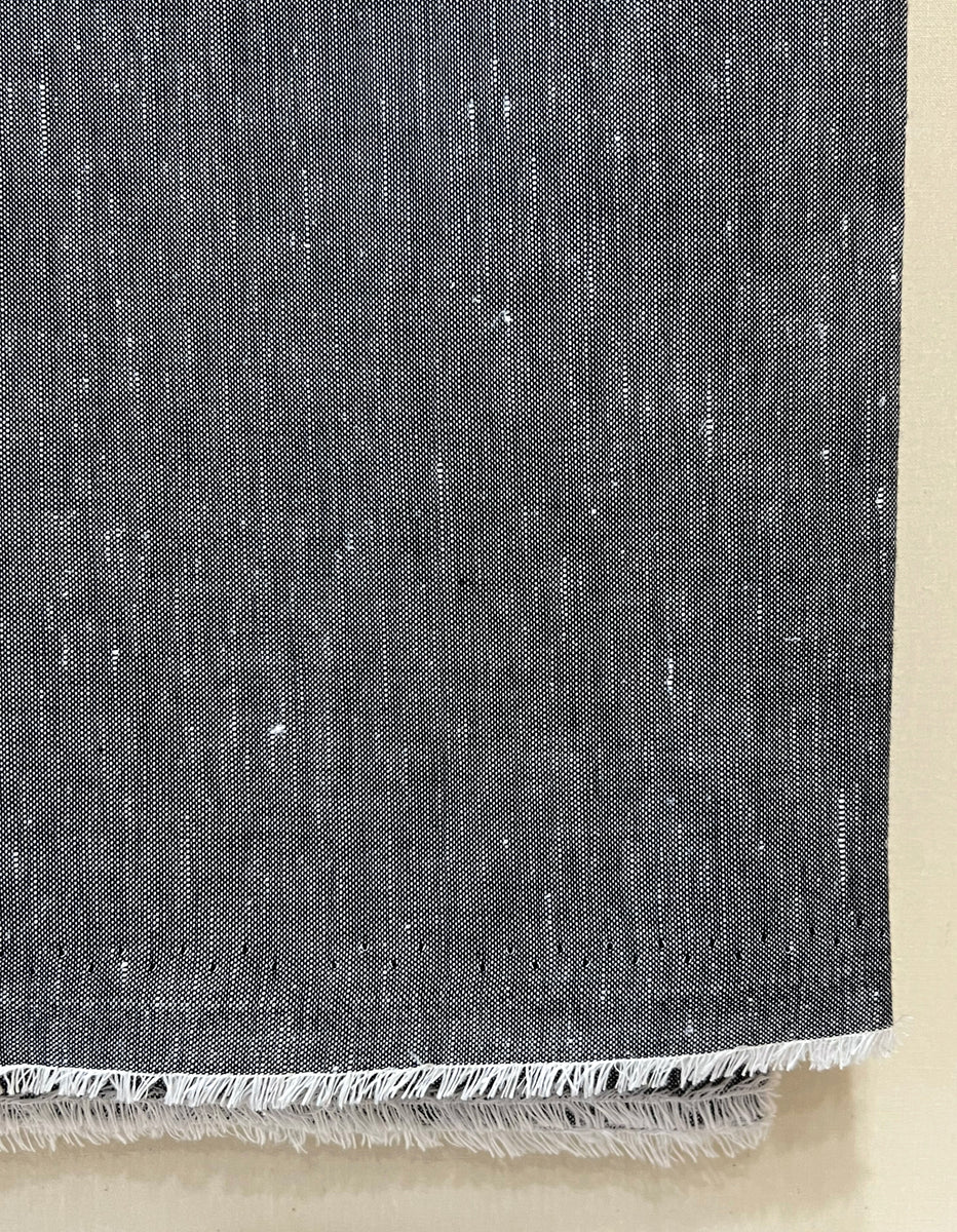 Sample Fabric: Slubbed Slate Cotton | NAOMI NOMI