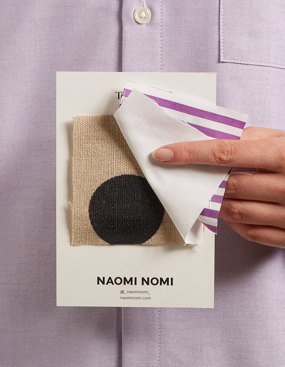 Fabric Swatch Card | NAOMI NOMI