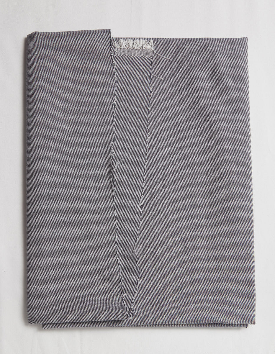 Blue & White Cotton Twill (Sample Fabric) – NAOMI NOMI